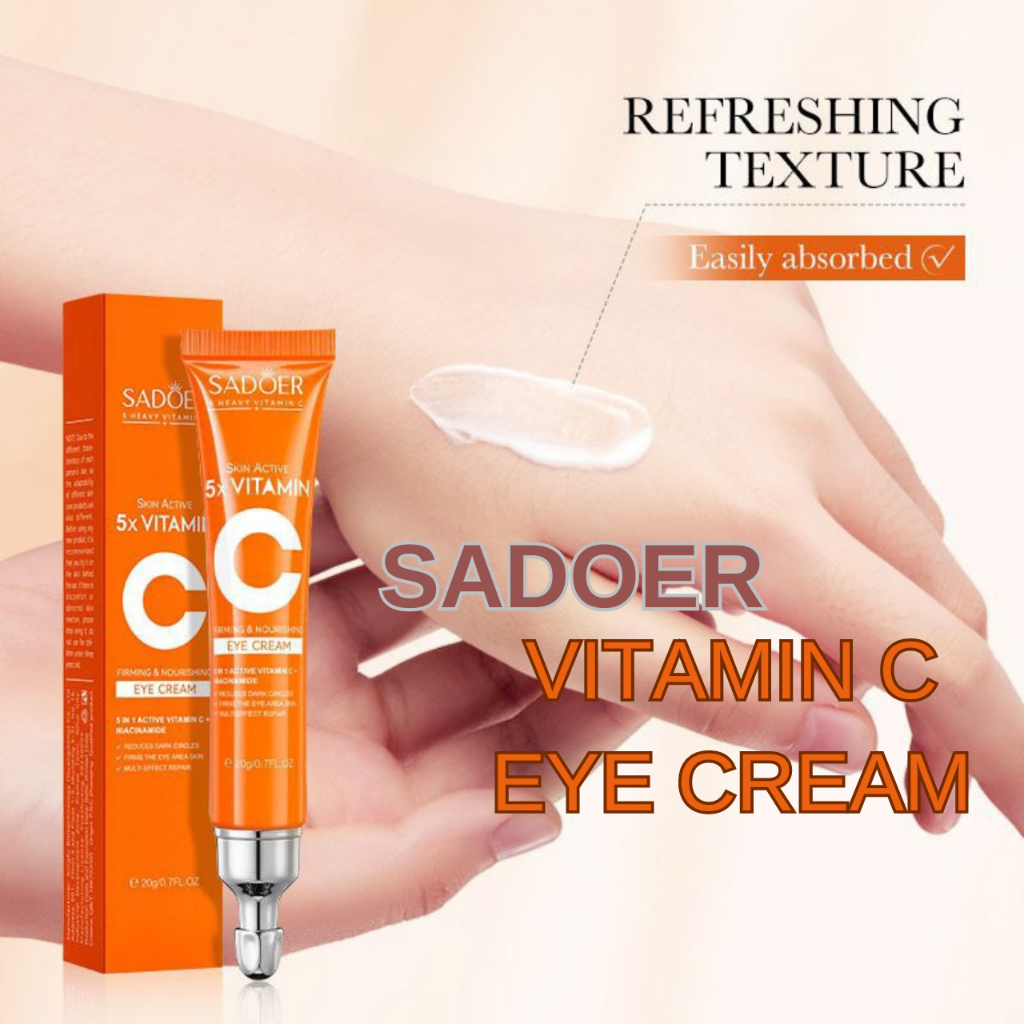 SADOER 5X VITAMIN C EYE CREAM 20G (SD11329) 1PCS | Shopee Malaysia