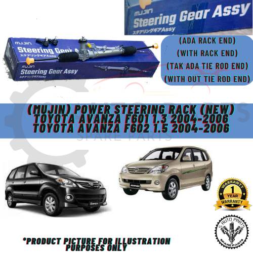TOYOTA AVANZA F601 1.3 2004-2006 / AVANZA F602 1.5 2004-2006 POWER ...