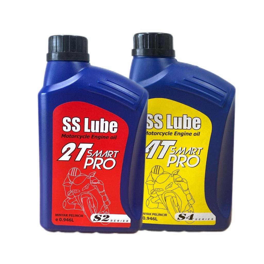 READY STOCK!!! SS LUBE ENGINE OIL MINYAK HITAM 4T / 2T SMART PRO ...