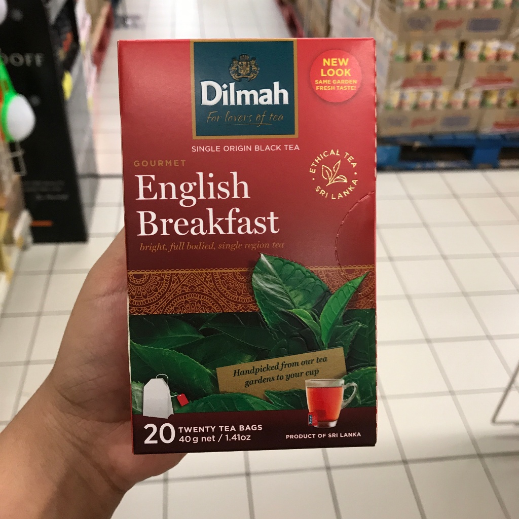 Dilmah Single Origin Black Tea Gourmet English Breakfast 20s Teh Hitam ...