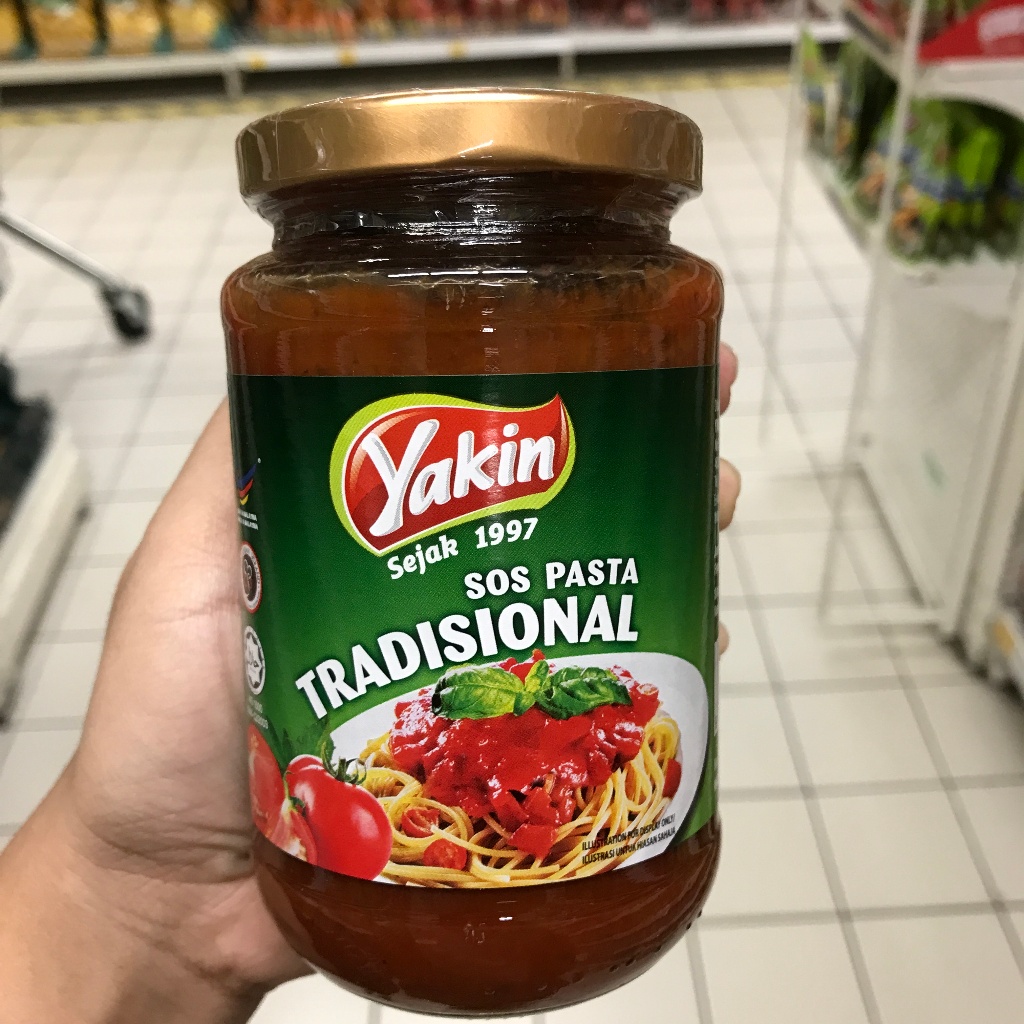 Yakin Sos Pasta Tradisional Spagethi Sauce 350g | Shopee Malaysia