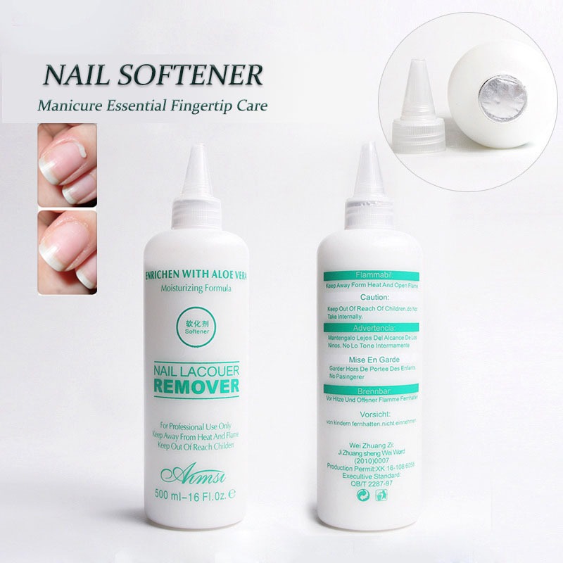 Cuticle Remover Softener 500ml Nail Cuticle Softener Nail Dead Skin ...
