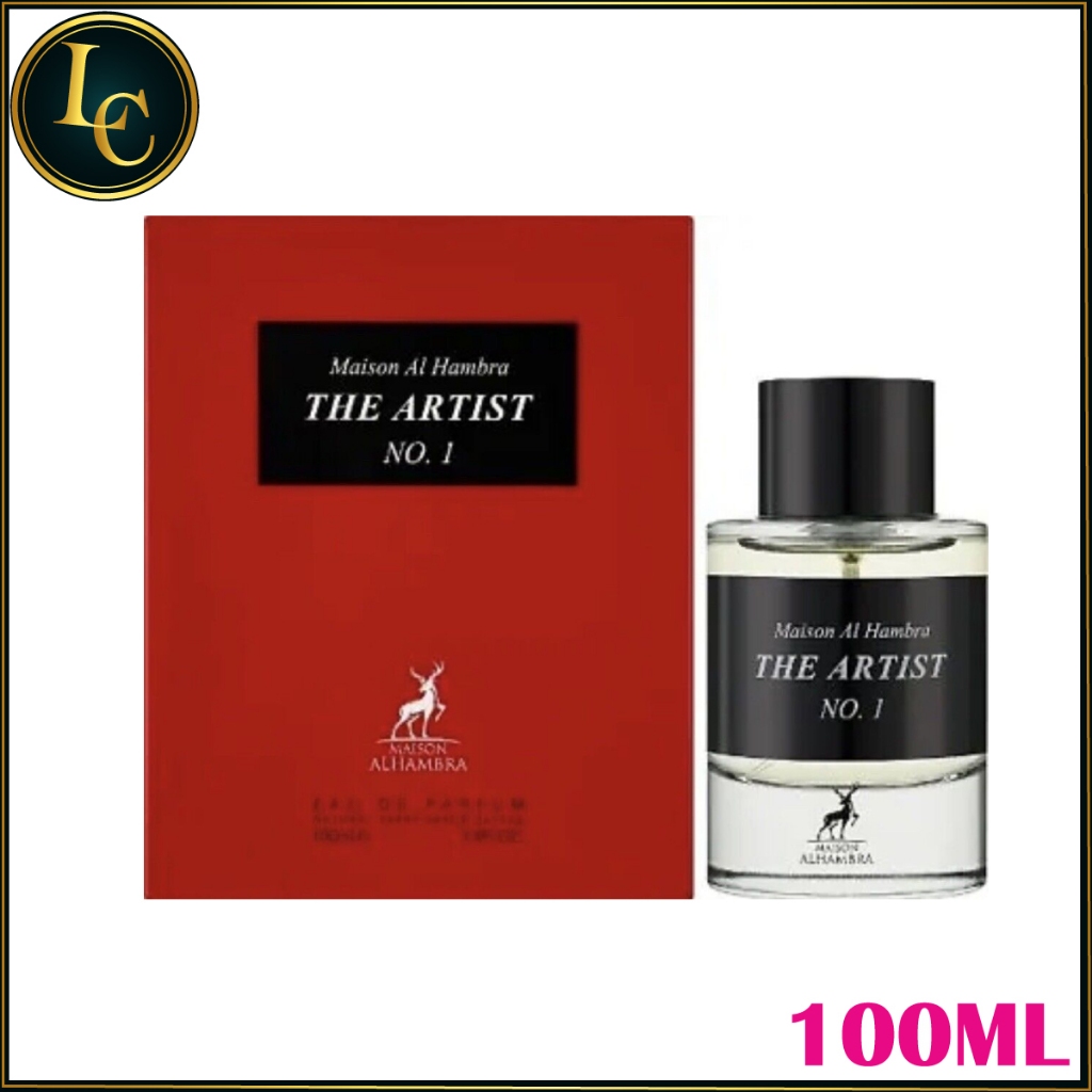 THE ARTIST NO 1 BY MAISON ALHAMBRA 100ML EAU DE PERFUME SPRAY FOR MEN ...