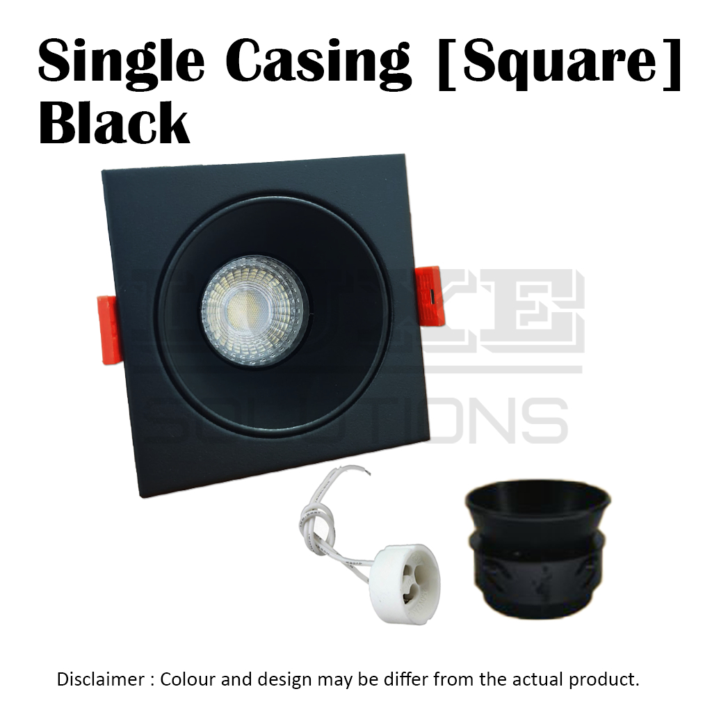 Recessed Eyeball Fitting Casing with Holder Adjustable Frame | Shopee ...