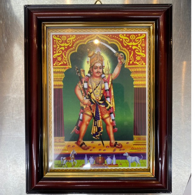 Madurai veeran Hindu God Photo Frame / sami photo frame (5x7) | Shopee ...