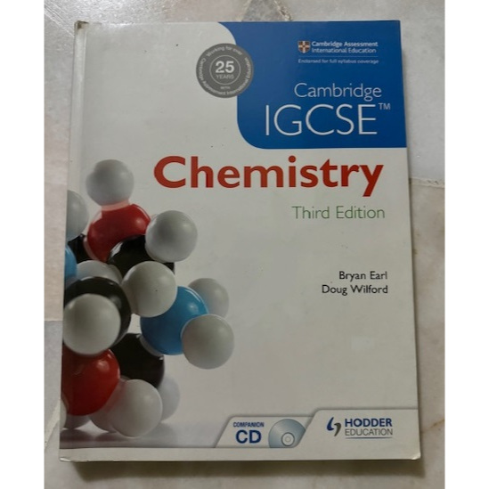 Cambridge IGCSE Chemistry Student Book 3rd Edition - Hodder Education ...