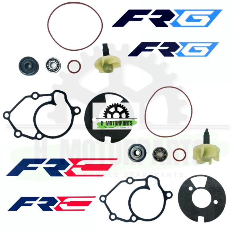FRC RACING WATER PUMP REPLACEMENT KIT LC135 Y15ZR RS150 FAN BEARING OIL ...
