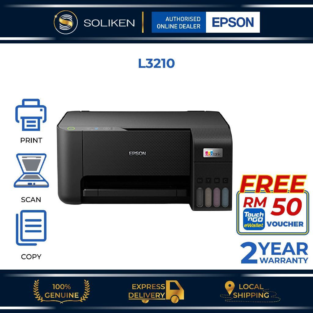 [Bulk Purchase] Epson EcoTank L3210 Printer Wi-Fi Wireless All-in-One ...