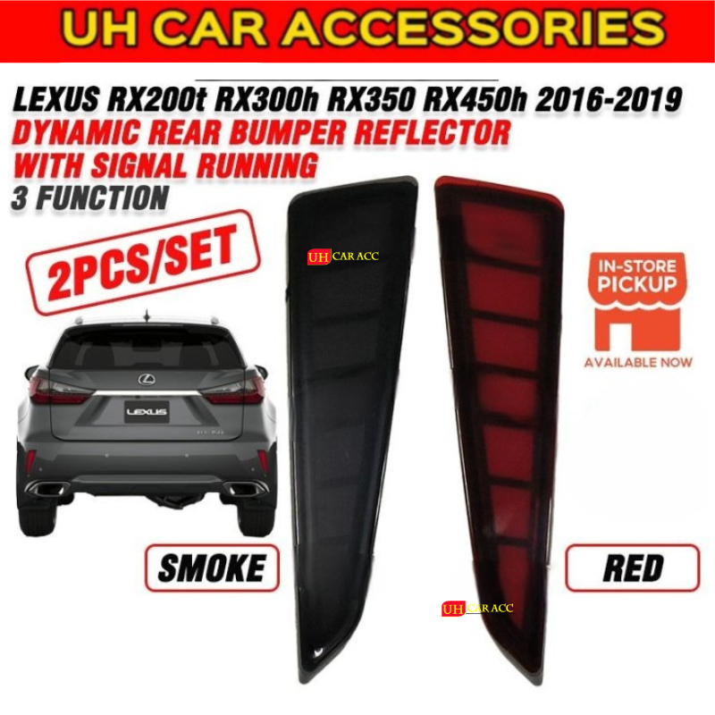 Lexus RX200t RX300h RX350 RX450h 2016 - 2019 Dynamic Rear Bumper ...