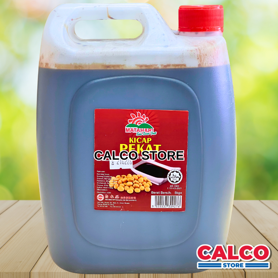 5kg Matahari Kicap Pekat Klasik Classic Concentrated Soy Sauce 经典浓缩酱油 ...