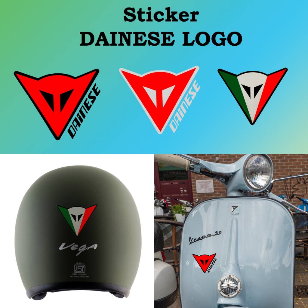 Sticker Motor Logo DAINESE Logo DAINESE Italy Tampal Luar | Shopee Malaysia