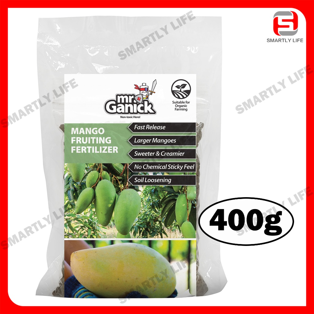 Baba Mr Ganick Mango Fruiting Fertilizer (400G) | Organic Fertilizer ...