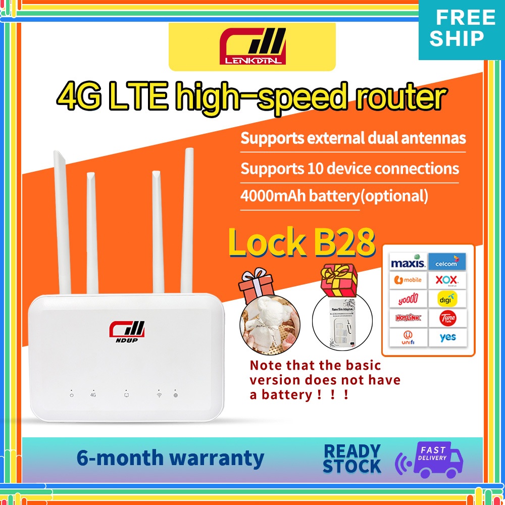 Band b28 modem New 4G Home Router Modem No fear of power outages router sim card Optional ...