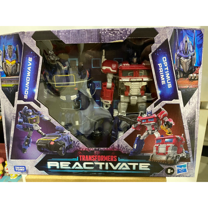 Transformers Reactivate Optimus Prime Soundwave Starscream Bumblebee 2 ...