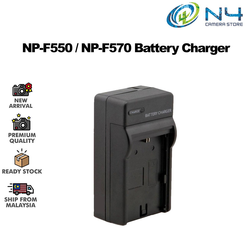 Battery F550 Lithium Ion High Performance Rechargeable Battery NP-F550 ...