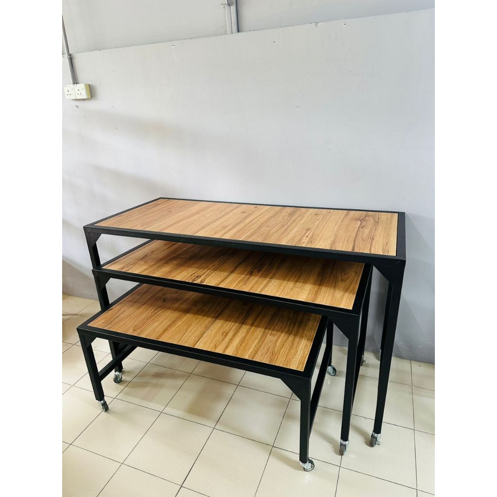 OPPA 3 STEP TABLE W/ROLLER (S)/(M)/(L) / TABLE W/ROLLER/ TABLE DISPLAY ...