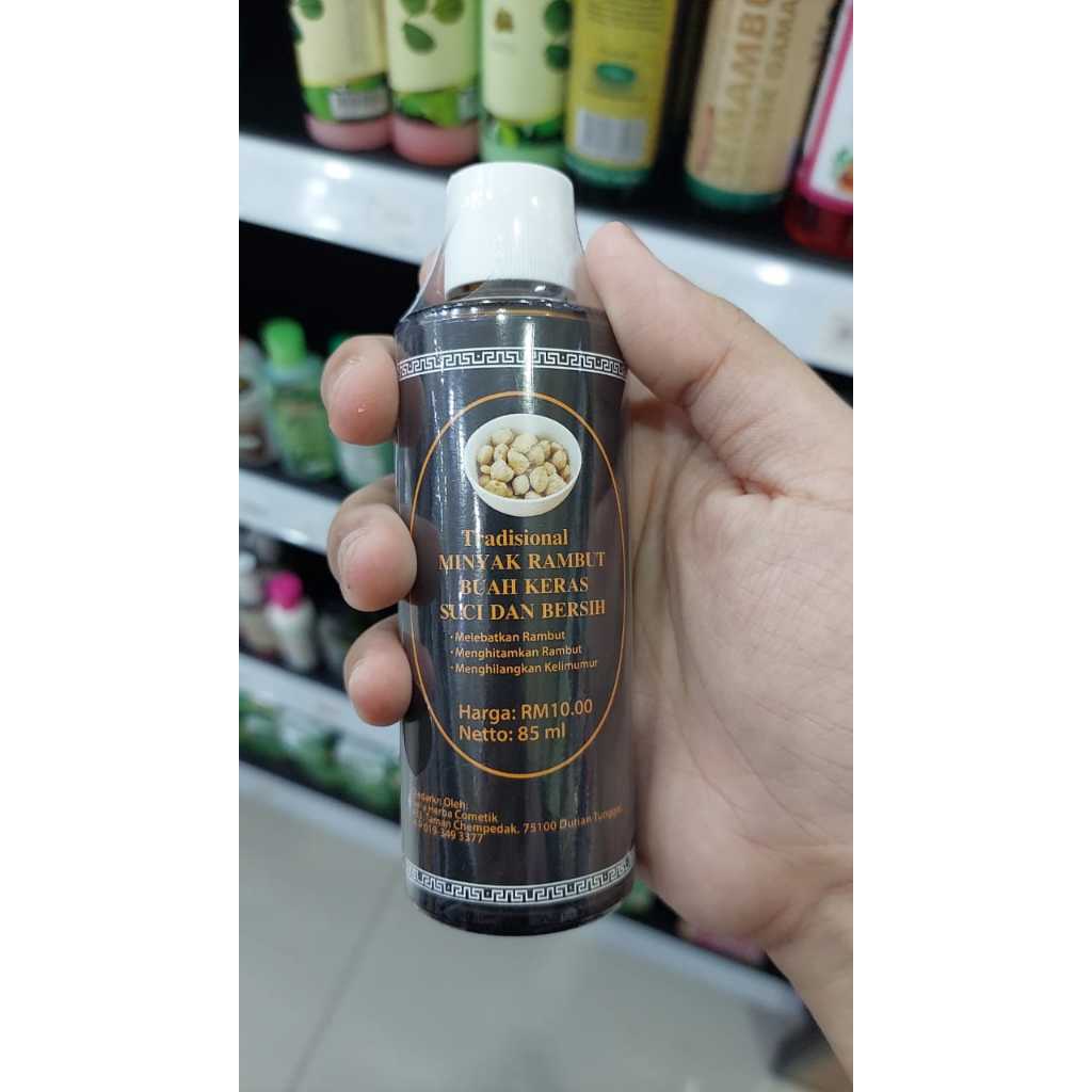 Minyak Rambut Buah Keras ORIGINAL [85ml] | Shopee Malaysia