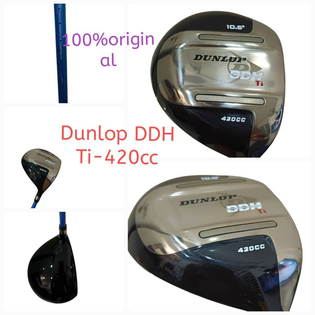 Driver Dunlop model DDH Ti-420cc , right handle-10.5 deg - without ...