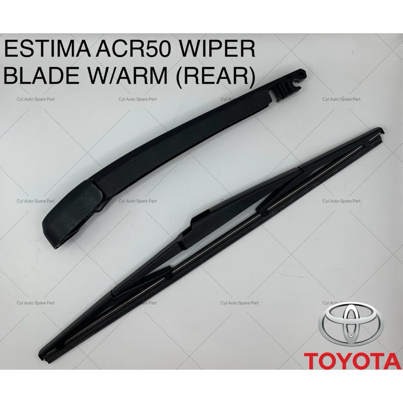 Toyota Estima ACR50 Wiper Blade W/Arm (Rear) | Shopee Malaysia