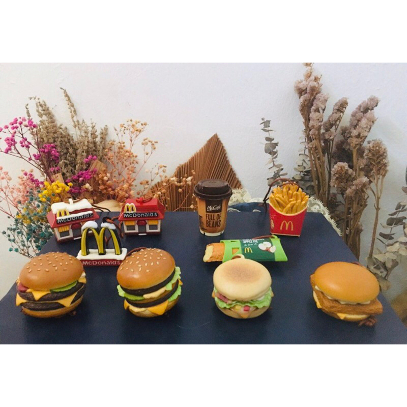 Mcdonalds Japan Burger miniature collection FREE TOYS STORY set ...