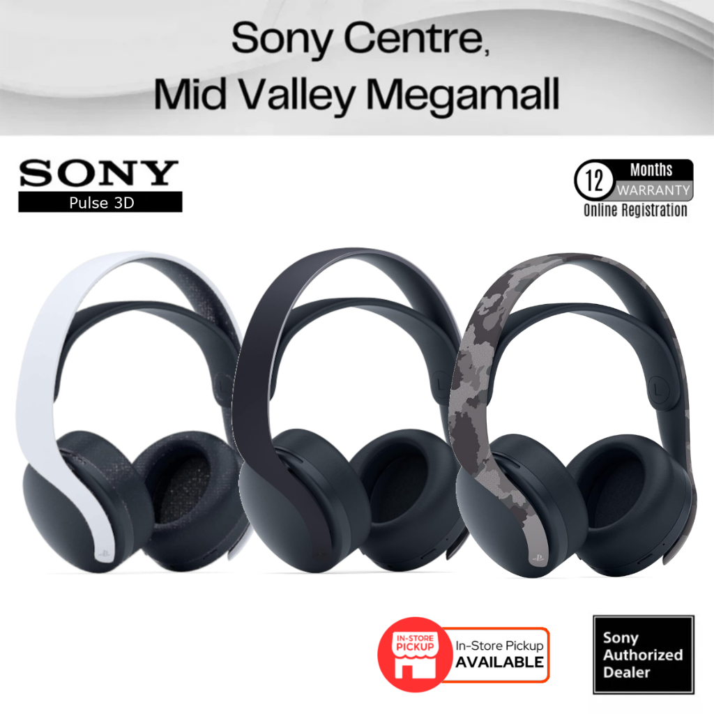 Sony Pulse 3D Headset | Playstation Pulse 3D Wireless Headset | PS5 ...