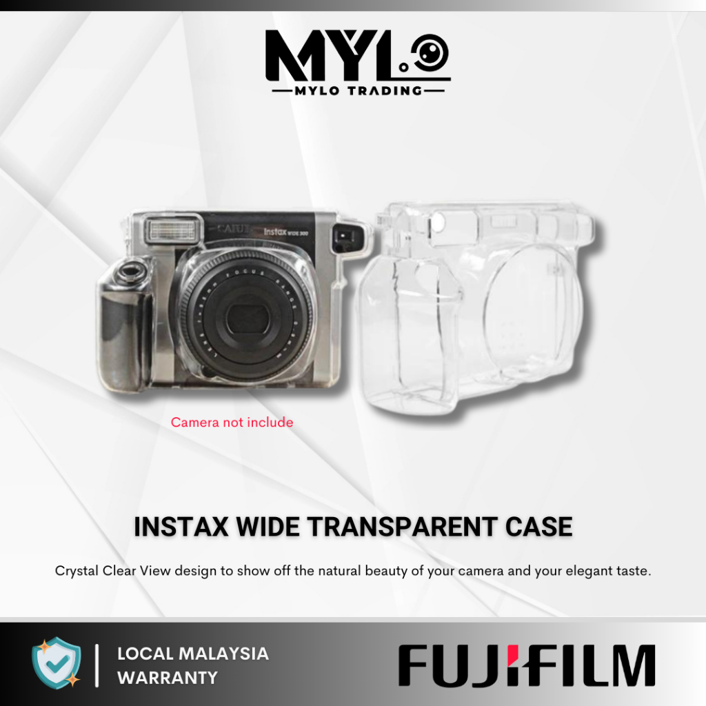 Fujifilm Instax Wide Transparent Case for Fujifilm Instax Wide 300 ...