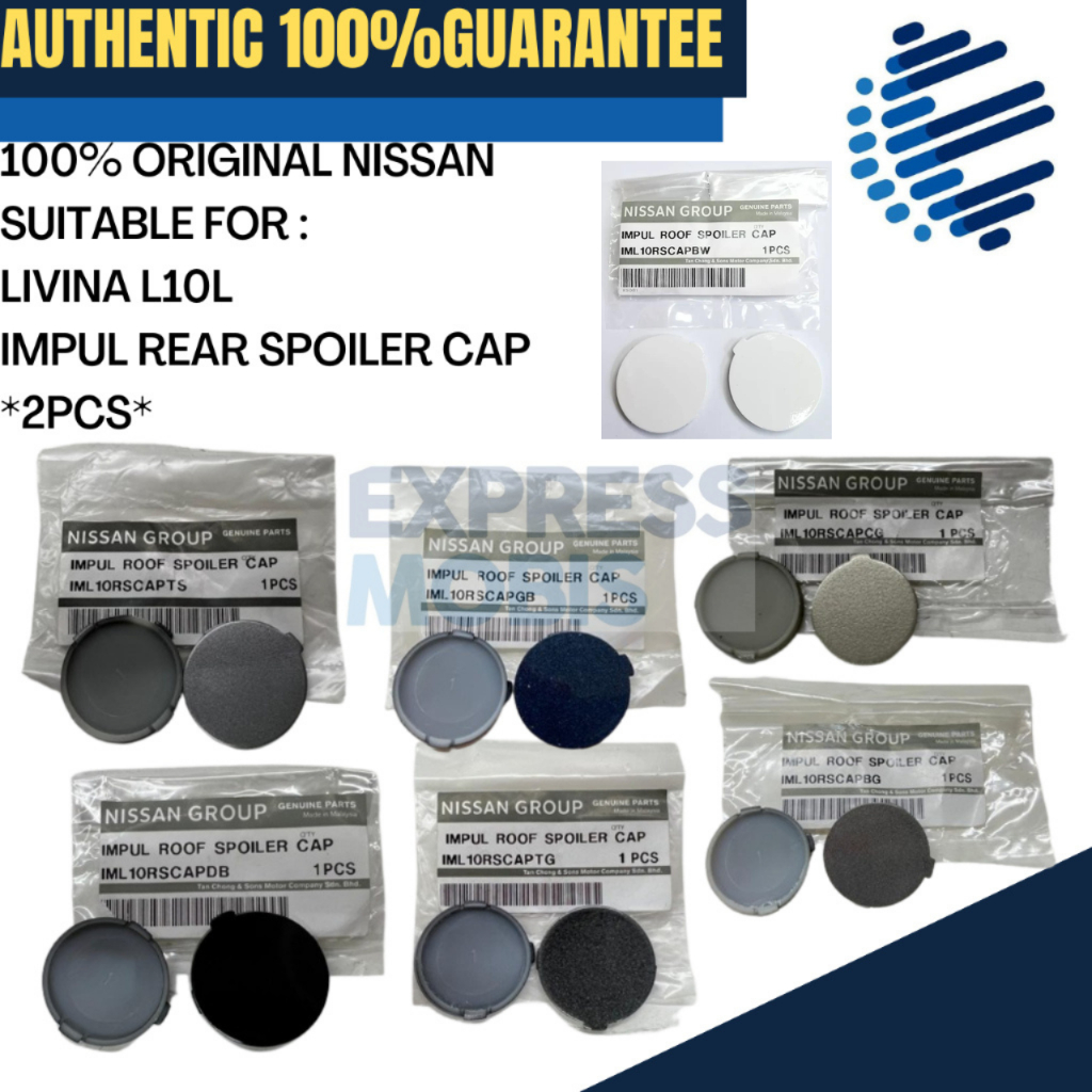 100% ORIGINAL NISSAN IMPUL REAR SPOILER CAP LIVINA L10L | Shopee Malaysia
