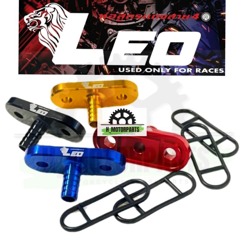 LEO RACING CNC UNIVERSAL FUEL COCK LC135 Y125ZR EGO Y125Z TAIKOM ...