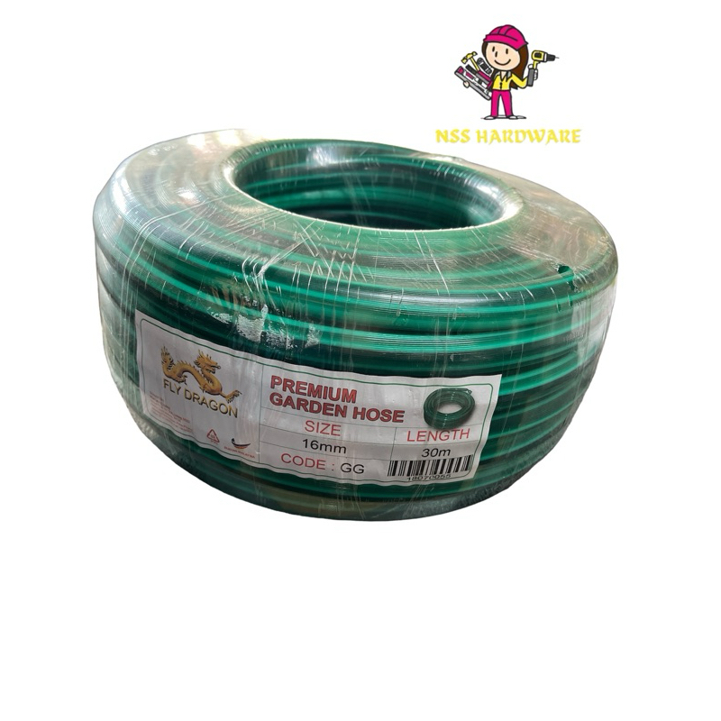30M Premium Garden Hose/ 16MM Hose/ Water Pipe/ Getah Paip | Shopee ...