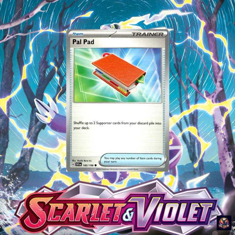 Pokemon TCG Pal Pad Scarlet Violet Base Set | Shopee Malaysia