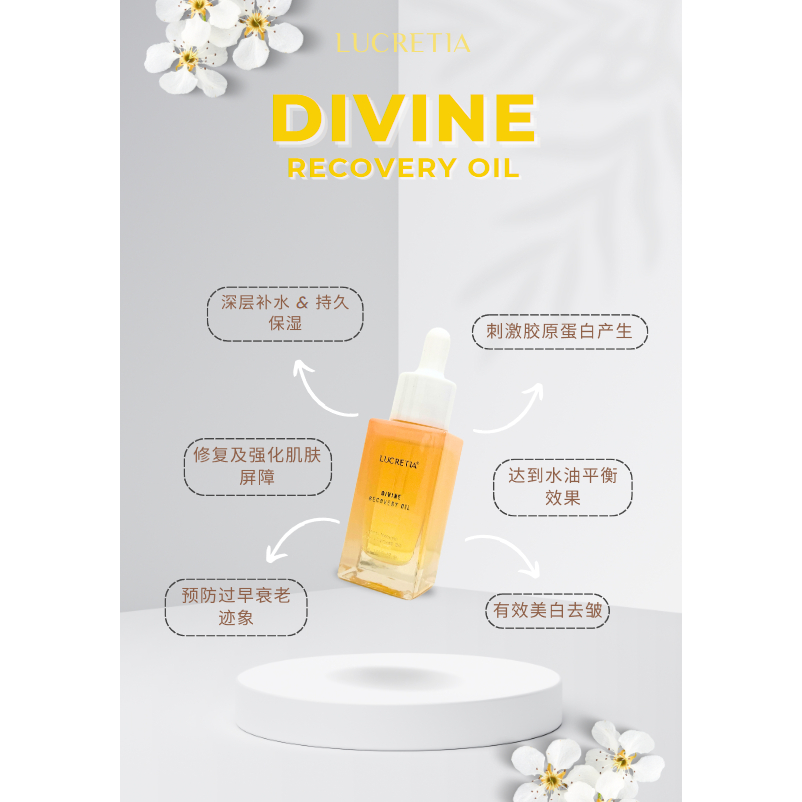 Lucretia Divine Recovery Oil with Seabuckthorn Oil for repair ...