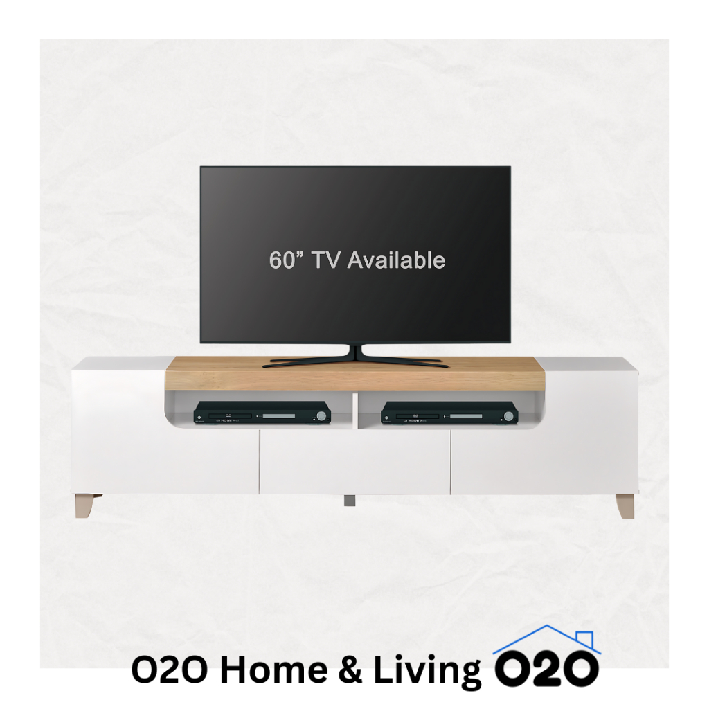 [O2O] AIED Low TV cabinet unit/ TV Console/ TV Rack/ Living Room Furniture/ 6ft TV cabinet TV ...