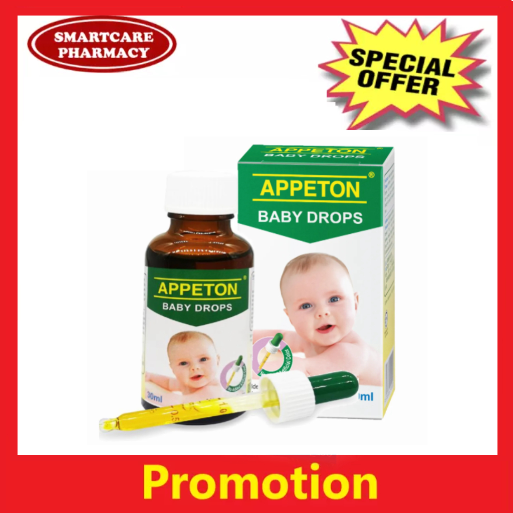 Appeton Baby Drops 30mL | Baby Multivitamins | Shopee Malaysia