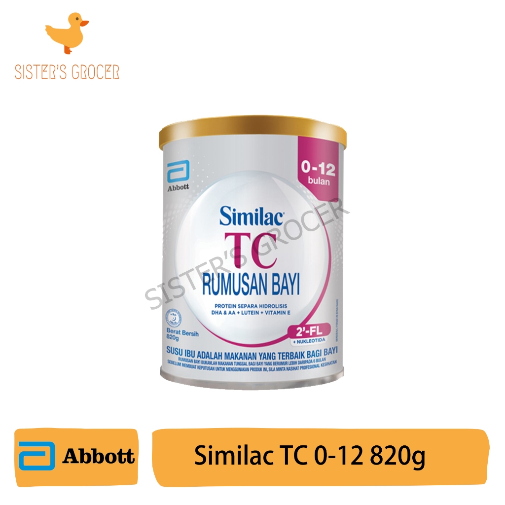 Similac TC 0-12 Bulan 820g（NEW PACKING） / 360g | Shopee Malaysia