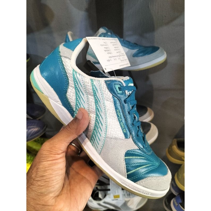 kasut Futsal Pan Impulse 6 leather calf tahan lasak Original Thailand ...