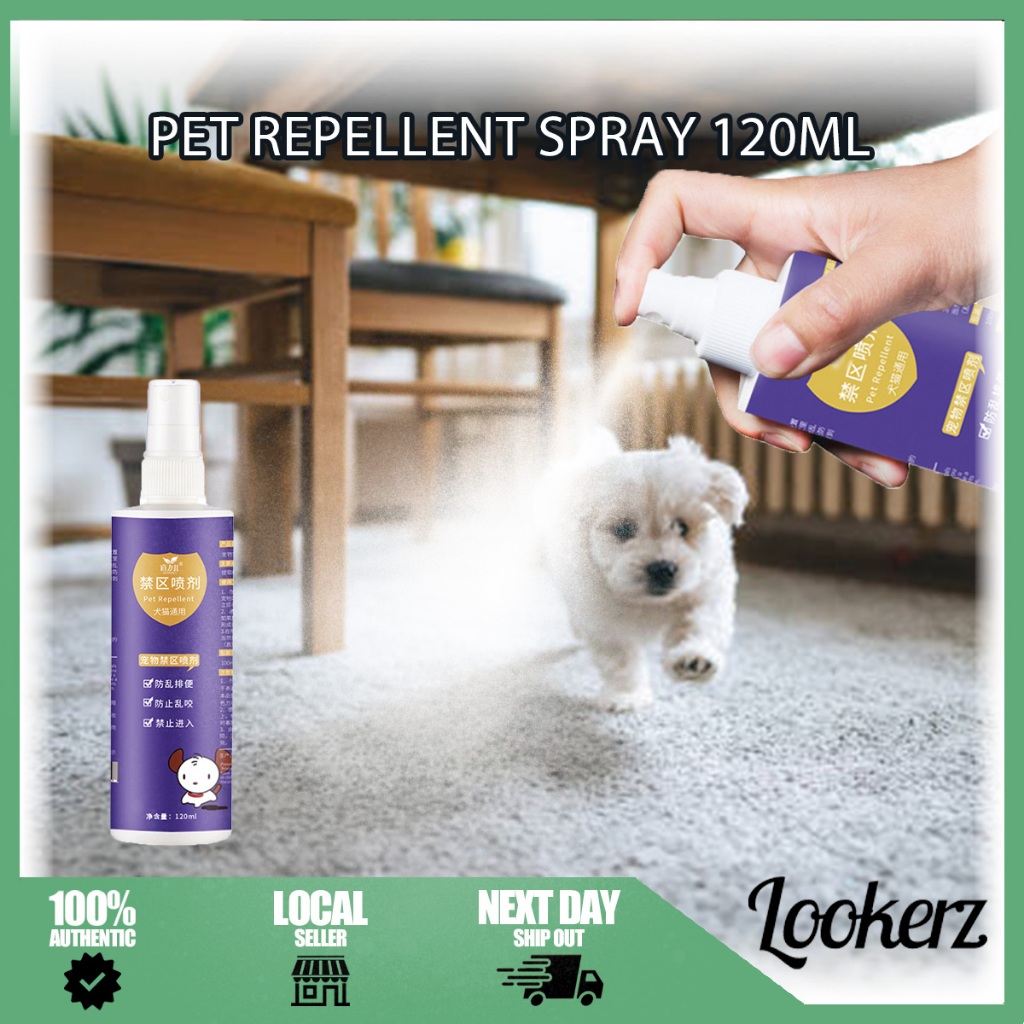[MY] 120ml Pet Repellent Spray/ Pet Toilet Inducer & Restricted Area ...