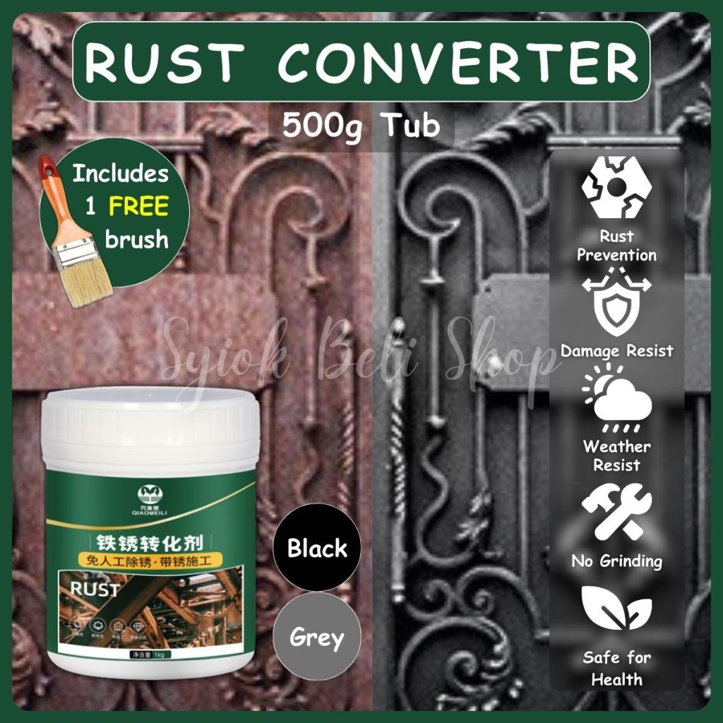 Rust Repair Rust Removal 500g Anti Rust Conversion Agent Metal Paint ...