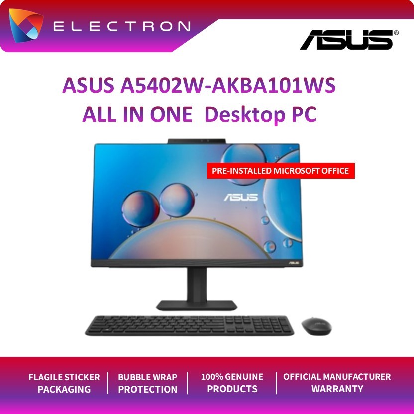 Asus A5402WV-AKBA101WS 23.8" FHD All-In-One Desktop PC(I5-1340P, 8GB ...