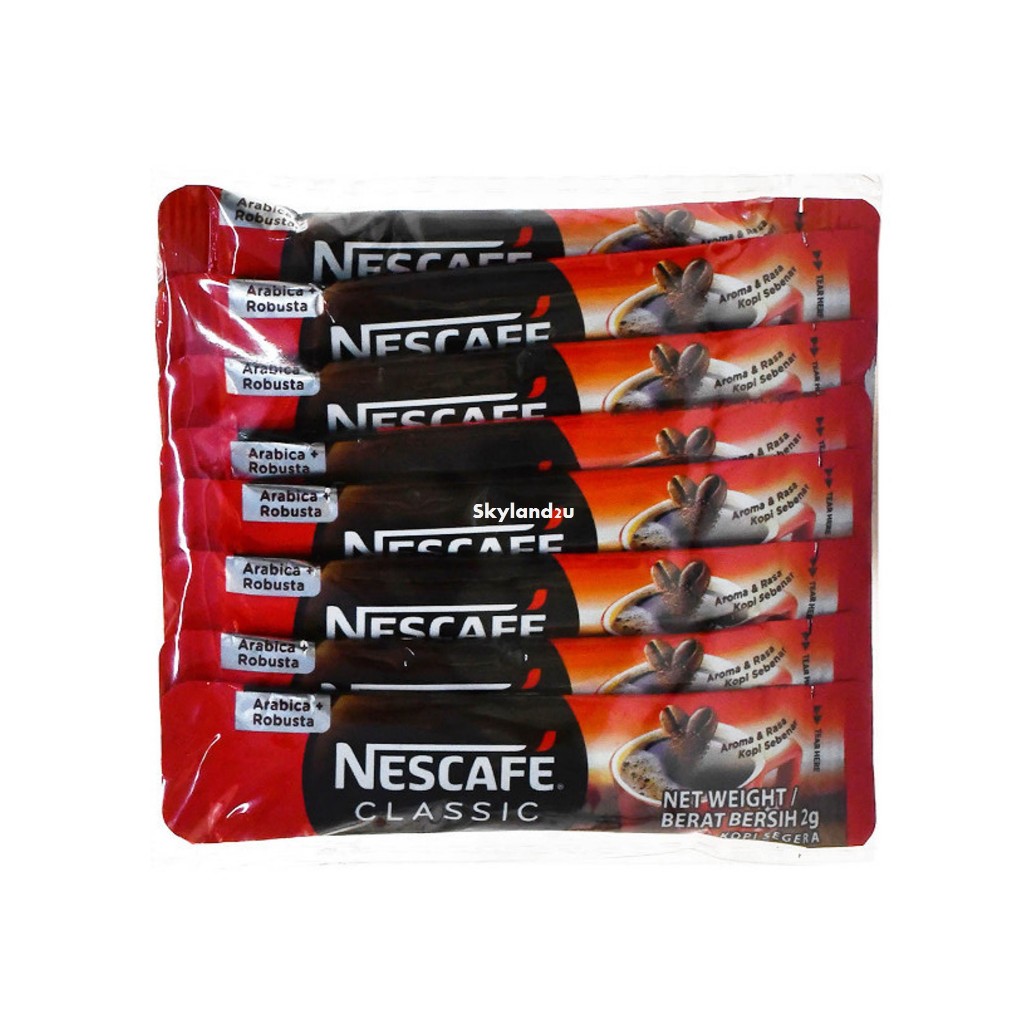 Nescafe Classic Stick Pack 2g/Sachet | Shopee Malaysia
