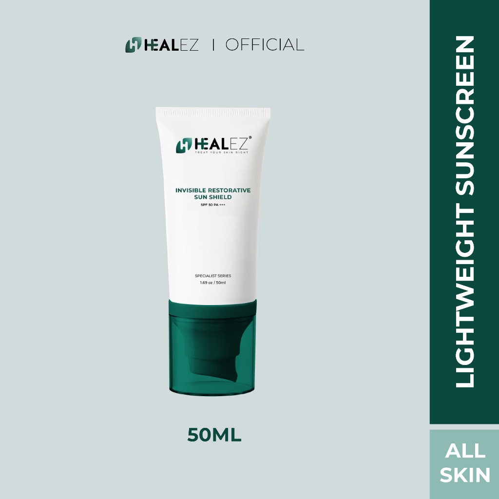 [NEW] HEALEZ Invisible Restorative Sun Shield Sunscreen - Variant Size ...