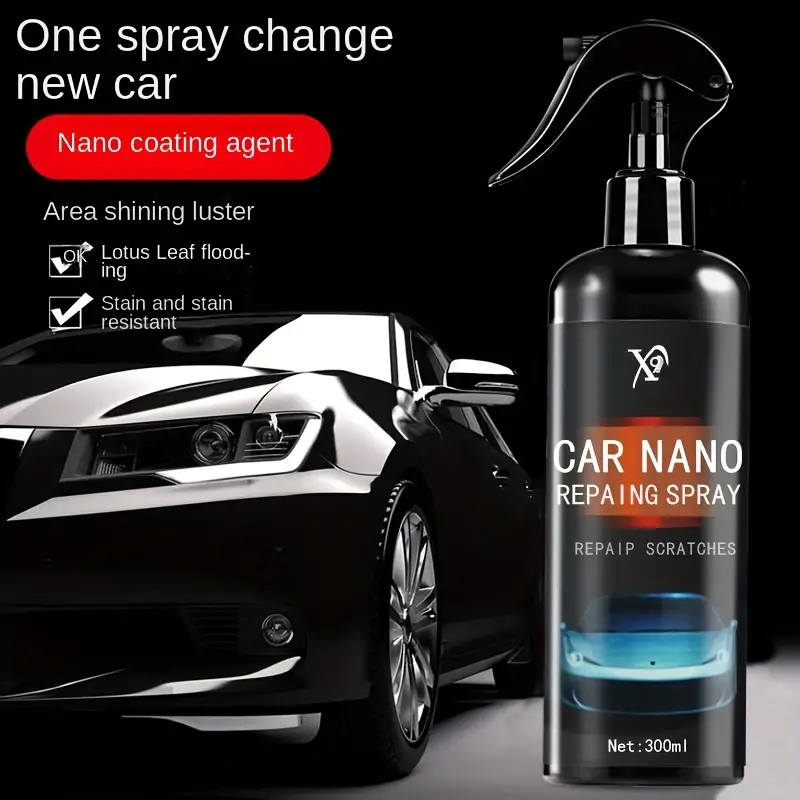 Car Nano Repairing Spray 300ml For Car Paint Polish Wax For Car Bike RV ...