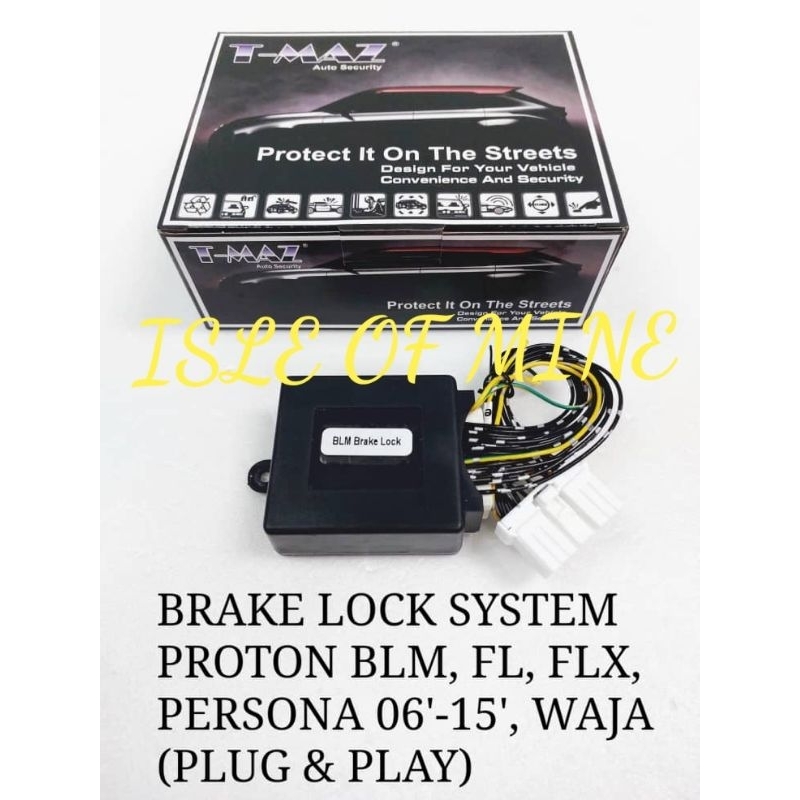 PROTON BLM, FL, FLX, PERSONA OLD BRAKE LOCK SYSTEM PLUG AND PLAY ...
