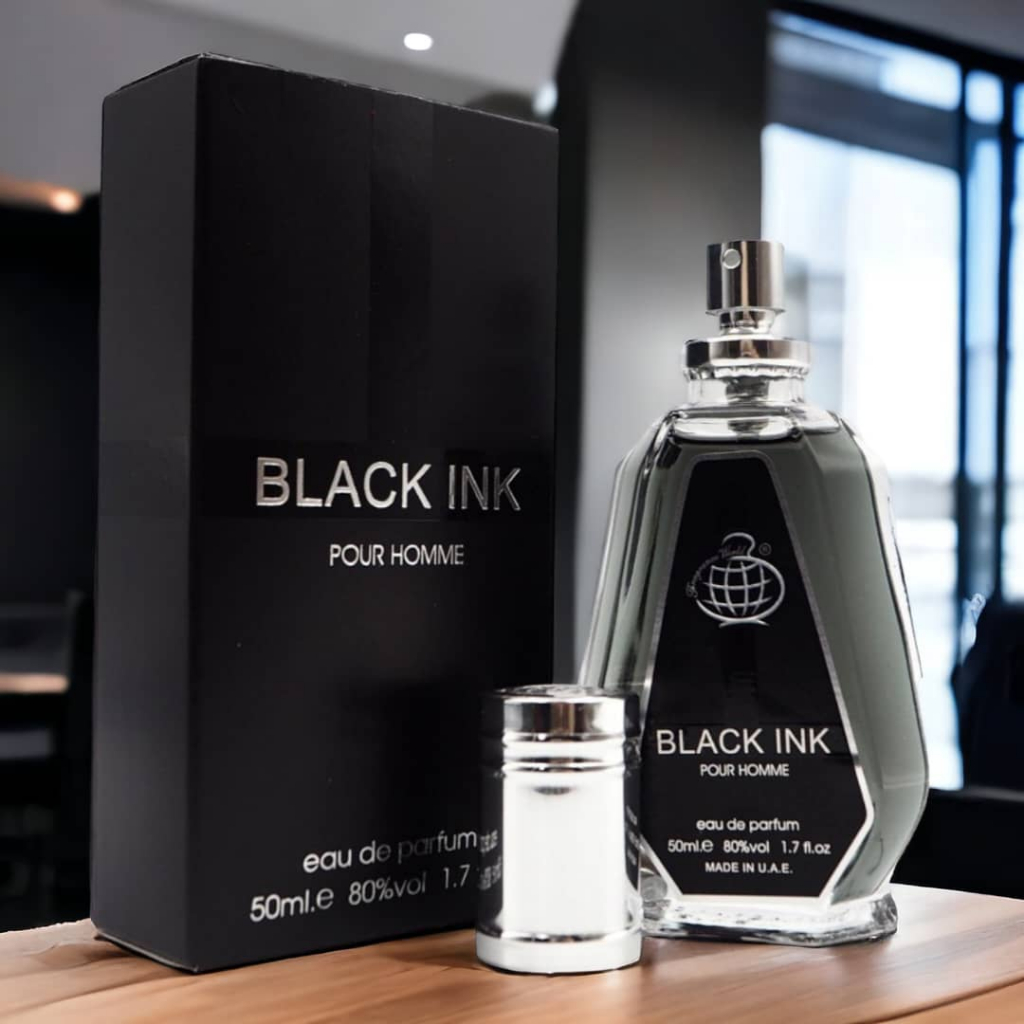 Black Ink Pure Homme 50ml Perfume By Fragrance World - Fast Shipping ...