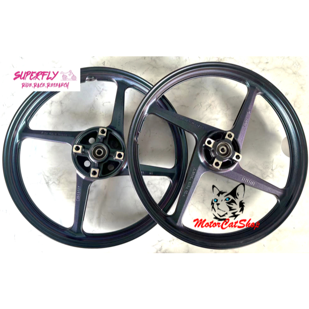 SuperFly PROJECT-X 4 Sport Rim 4 Batang Yamaha Y125Z /LC 5S/ LC135-Fi ...