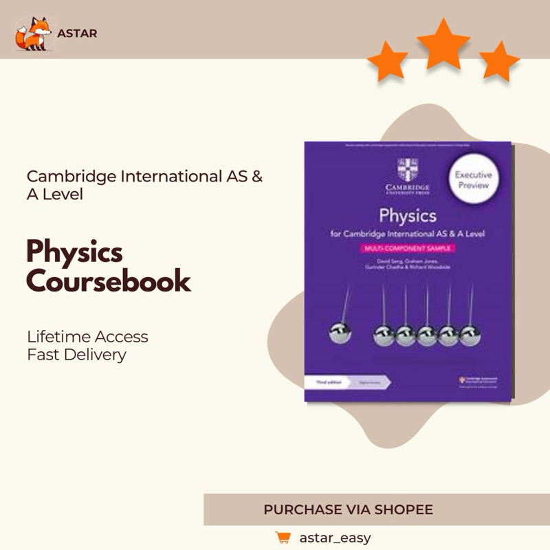 Cambridge International AS & A Level Physics Coursebook | Shopee Malaysia