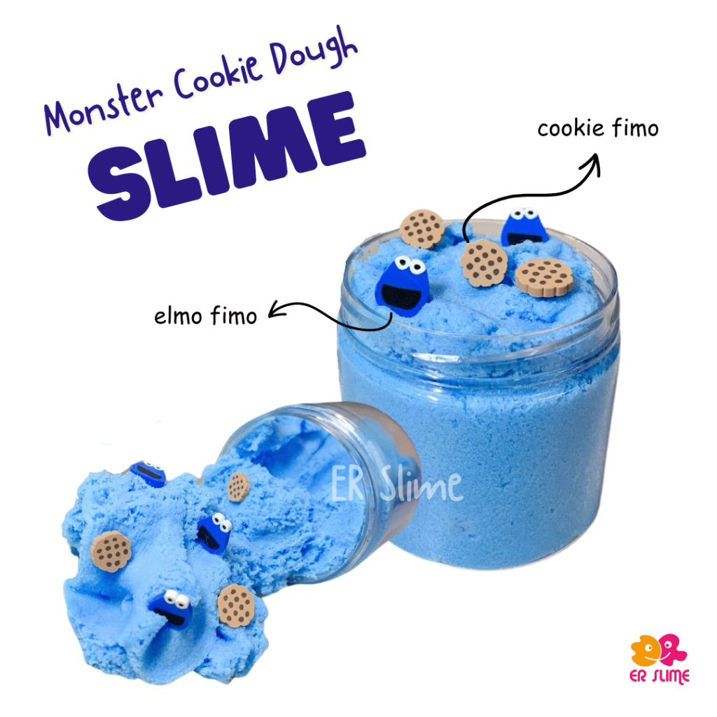 Monster Cookie Dough Slime (130ml) | Kids Toy Sensory Play | Party Idea ...