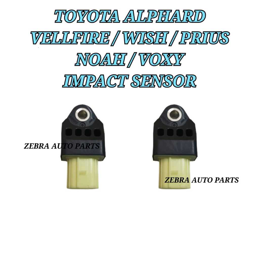 Impact Sensor / Airbag Crash Sensor Toyota Alphard Vellfire Wish Sepet ...