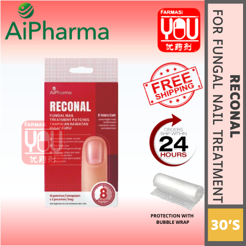 [YouPharmacy] AiPharma Reconal 30's | Fungal Nail Treatment Patches ...