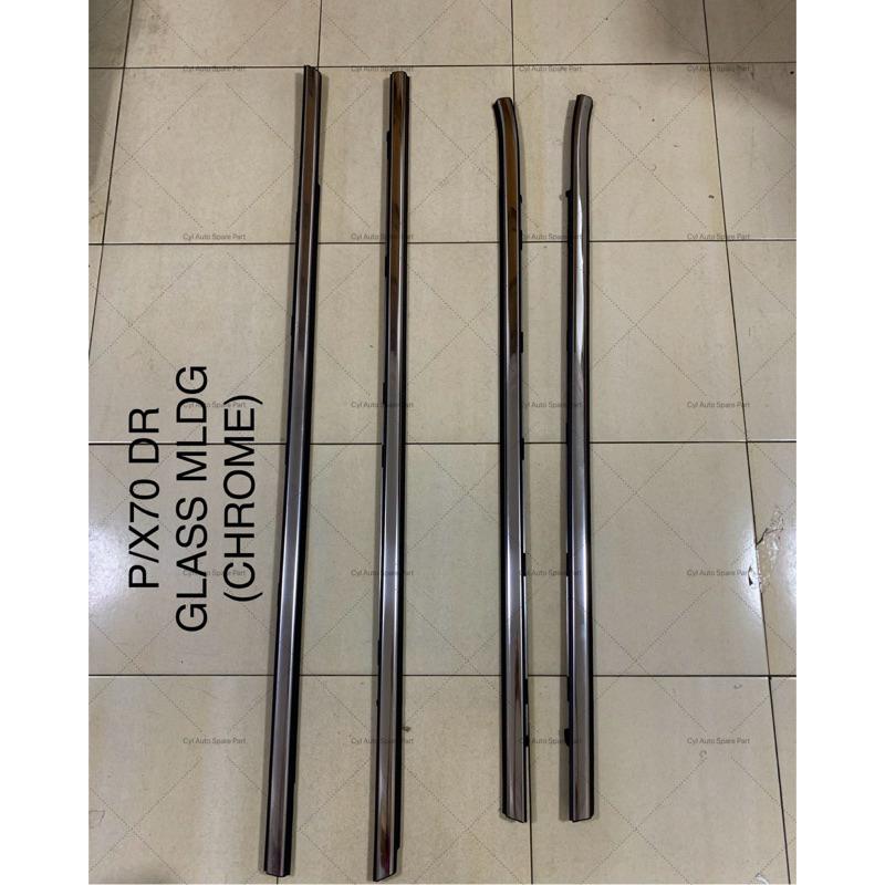 Proton X70 Door Glass Molding (Chrome) | Shopee Malaysia