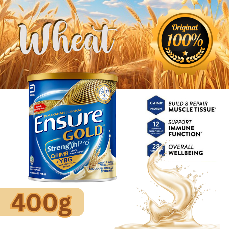 ENSURE GOLD Vanilla Wheat Coffee ENSURE GOLD 850g 400g 2.4kg susu ensure gold | Shopee Malaysia